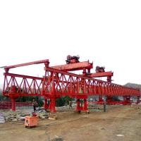 China Remote Control 160 Tons Road Bridge Beam Launcher Equipment Machine for sale