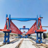 China High Strength Steel Truss Type Girder Launching For High Speed Railway for sale