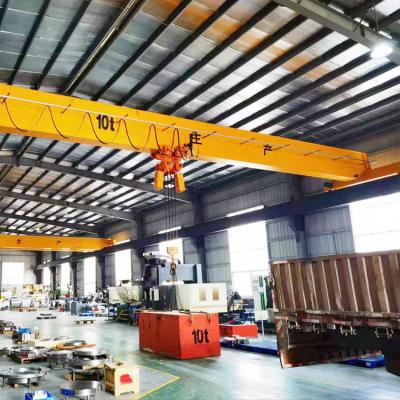China Good Quality LD Type 10 Ton Overhead Crane For Factory Workshop for sale