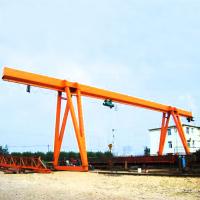 China High Lifting Grade Box Type Single Girder Electric Hoist Gantry Crane for sale