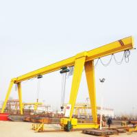 China Industrial Outdoors Lifting Steel Plant Gantry Crane with 10ton Capacity for sale