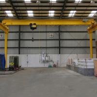 China High Working Class Single Girder Eot Crane With Electric Hoist for sale