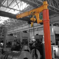 China Good Standard Plant Floor Mounted Jib Crane For Industrial Lifting for sale