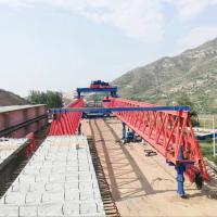 China High Capacity Truss Type 150 Ton Double Beam Bridge Girder Launcher for sale