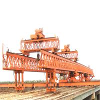 China Remote Control Bridge Girder Launcher Made of High Strength Steel for sale
