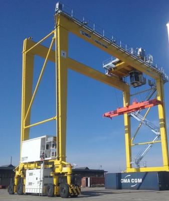China High Performance Shipping Container Rubber Tyred Gantry Crane for sale
