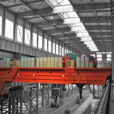 China High Performance Overhead Bridge Crane 7.5~31m With High Capacity Loading for sale