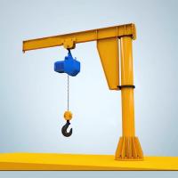 China Good Price Qualified Electric Hoist Jib Crane -0~360° Slewing Degree for sale
