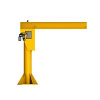 China Good Price Qualified Electric Hoist Jib Crane -0~360° Slewing Degree for sale