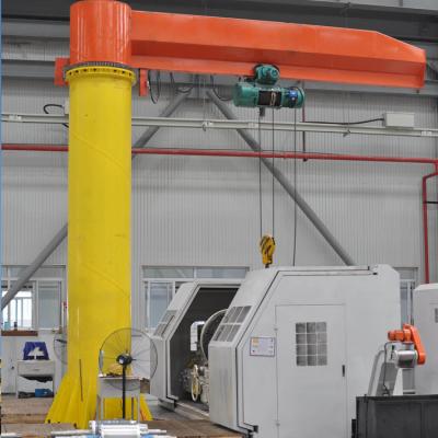 China 2023 New Style Electric Lifting Freestanding Jib Crane With Remote Control for sale