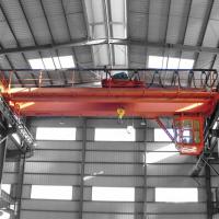 China China Manufacturer 10 Ton Double Girder Electric Overhead Crane With Trolley for sale