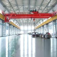 China China Manufacturer 10 Ton Double Girder Electric Overhead Crane With Trolley for sale