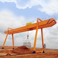 China 550KN Rated Lifting Moment Double Girder Gantry Crane With 5-15M/MIN Speed for sale