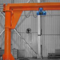 China Efficient Pendent Wire Control Floor Mounted Jib Crane For Material Handling for sale