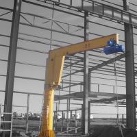 China Efficient Pendent Wire Control Floor Mounted Jib Crane For Material Handling for sale