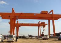 China Double Girder Cantilever Gantry Crane 32 Ton Box Type For Warehouse / Railway for sale