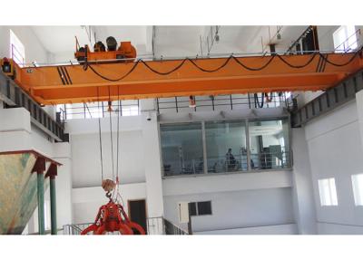 China QZ Model Hydraulic Grab Bucket Double Girder Overhead Bridge Crane for sale