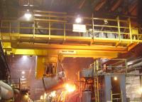 China Double Girder Overhead Crane Lifting Equipment 32 Ton For Steel Factory for sale