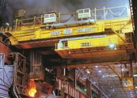 China Metallurgy Metal Ladle Lift Foundry Casting Overhead Crane Price for sale