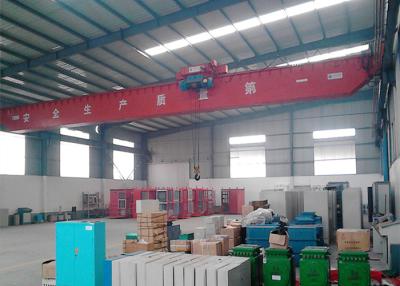 China 15 ton LDP Type Low Headroom Single Girder Bridge Overhead Crane for sale