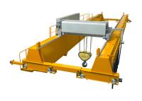 China Industrial Double Girder Overhead Bridge Crane With Wire Rope Hoist for sale
