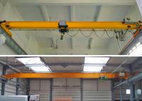 China Single Girder Overhead Bridge Crane European Standard With Electric Hoist for sale