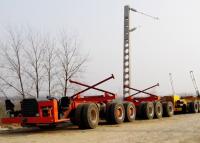 China 200 Ton Multi Axle Self - Propelled Transport Girder Modular Trailer for sale