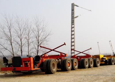 China 200 Ton Multi Axle Self - Propelled Transport Girder Modular Trailer for sale