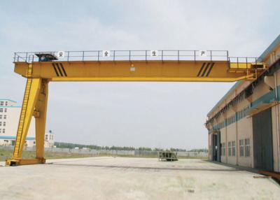 China BMG Type Double Girder Semi Gantry Lifting Equipment 25T 50T 80T Optional for sale