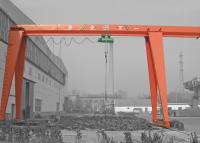China MH Type 20tons Electric Wire Rope Hoist Single Girder Gantry Crane for sale