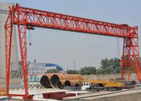 China Motor Travelling Gantry Crane With Electric Hoist , Truss Type Gantry Lift for sale