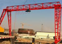 China Truss Type Motor Traveling Single Girder Trestle Gantry Lift With CD Hoist for sale