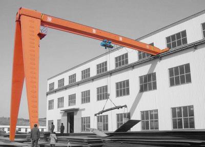 China One Leg Industrial Gantry Crane Wireless Remote Control Type With Electric Hoist for sale