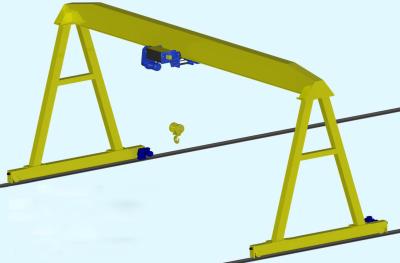 China Electric Single Girder Gantry Lifting Equipment 20 Ton With European Design for sale
