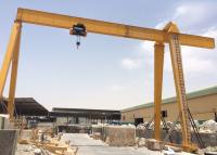 China European Style Single Beam Electric Trolley Gantry Crane 20 Ton for sale