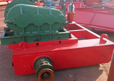 China Lifting Crane Parts / Electric Wire Rope Monorail Hoist Beam Trolley for sale