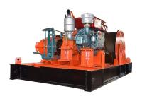 China Diesel Engine Driven Hoist Winch 10 Ton Capacity For Construction for sale
