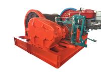 China Diesel Engine Driven Hoist Winch 10 Ton Capacity For Construction for sale