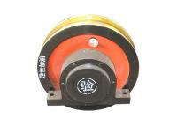 China Wear Resistant Bridge Crane Spare Parts , Forged & Casted Steel Crane Wheels for sale
