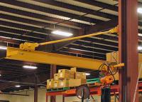 China Workshop Wall Mounted Jib Crane , Manual Small Portable Lifting Equipment for sale
