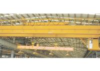 China Steel Plate Lifting Overhead Bridge Crane Electric Double Girder IP54 Protection Grade for sale
