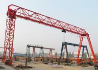 China 10 Ton Electric Hoist Wharf Gantry Crane MH Truss Type Electric Single Girder for sale