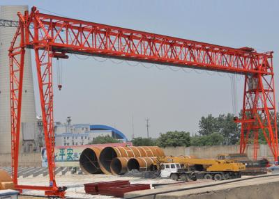 China 10 Ton Electric Hoist Wharf Gantry Crane MH Truss Type Electric Single Girder for sale