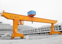 China Single Girder Hook MDG Gantry Crane 0 - 15m Cantilever Length With Travelling Hoist for sale
