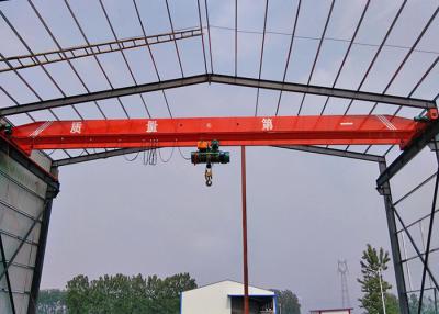 China Single Girder Electric Overhead Crane Indoor Lifting Equipment Compact Structure Design for sale