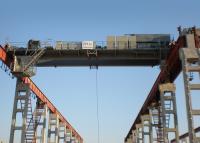 China Double Girder Workshop Lifting Overhead Crane Safe With Motor Wheel for sale