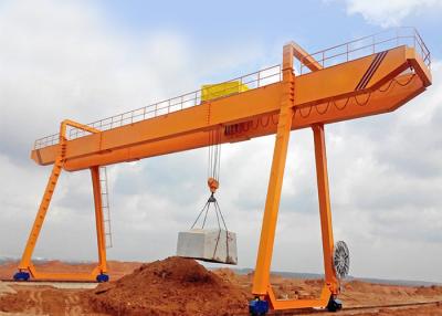 China MG Type Double Girder Gantry Crane With Hook Heavy Duty Equipment for sale