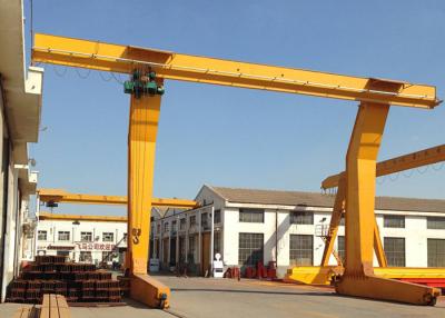 China Single Main Girder Hook Gantry Crane 10 Ton MDG Model With Travelling Hoist for sale