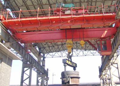 China Double Girder Overhead Crane 5-15M/Min Lifting Speed For Metallurgy Steel Mill for sale