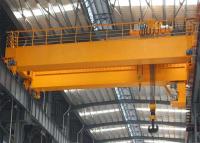 China Double Girder Beam 20 Ton Overhead Bridge Crane Low Noise PLC Control CE Certification for sale